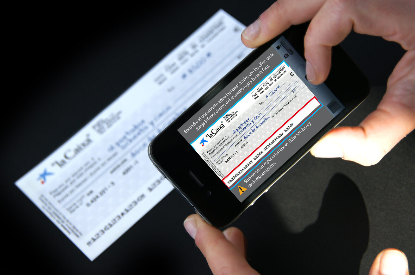 Cómo ingresar un cheque en un cajero de La Caixa | Consultoría ...
